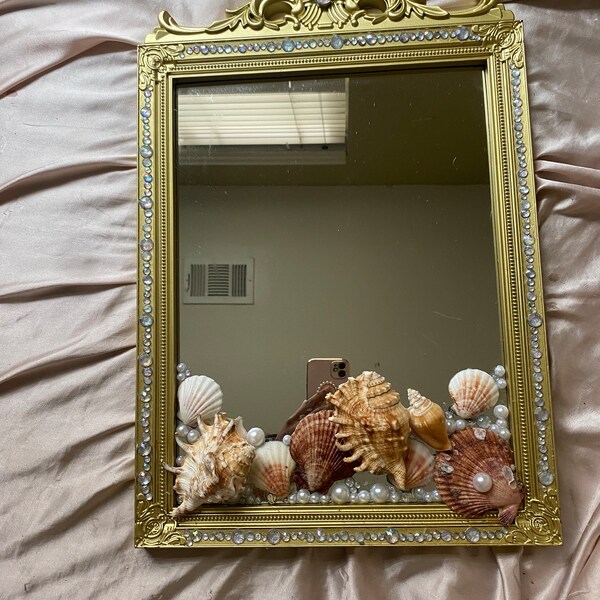 Seashell Mirror - Etsy
