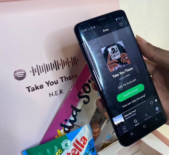 Paper Paper & Party Supplies Decal for Laptops Custom Spotify Code ...