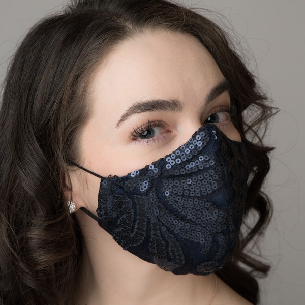 Lace Mask - Etsy