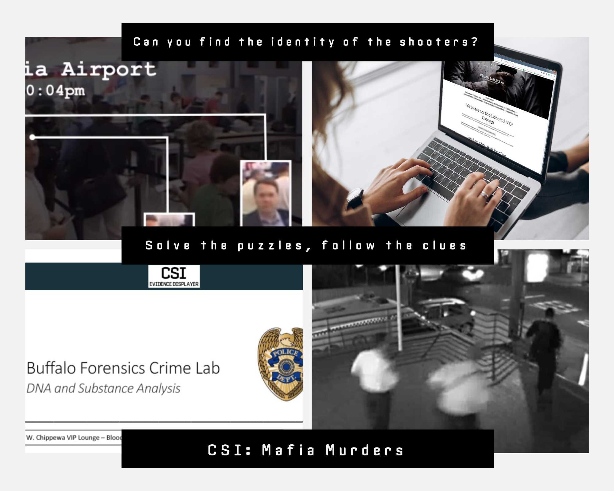 CSI: Mafia Murders Online Escape Room Experience - Etsy