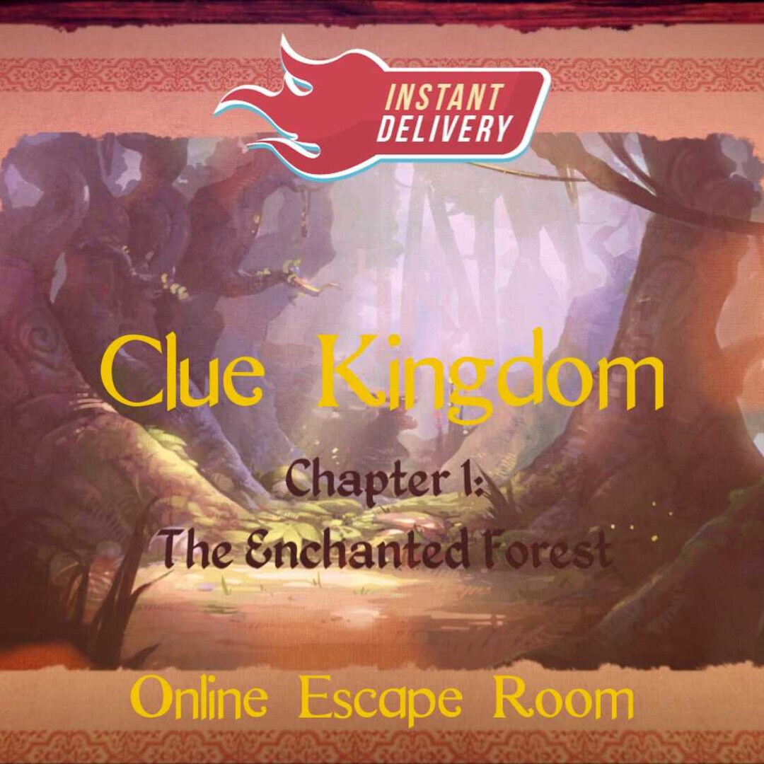 Clue Kingdom: the Enchanted Forest - Online Escape Room Experience - Etsy