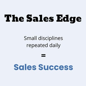 The Sales Edge - Tracking Sheet: Close One Sale per Day Instant Access ...