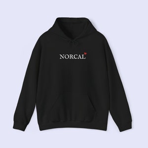 California Norcal Hoodie Graphic Hoodie Trendy Minimalist Aesthetic ...