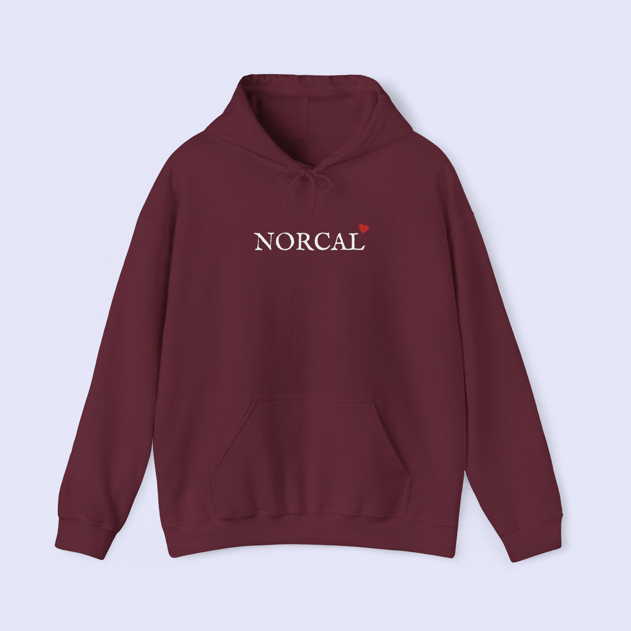 California Norcal Hoodie Graphic Hoodie Trendy Minimalist Aesthetic ...