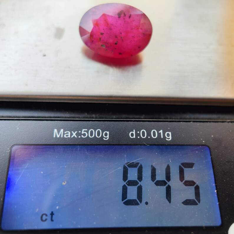 Buy Natural RUBY - Natural Unheated Ruby Crystal - Natural Ruby With ...