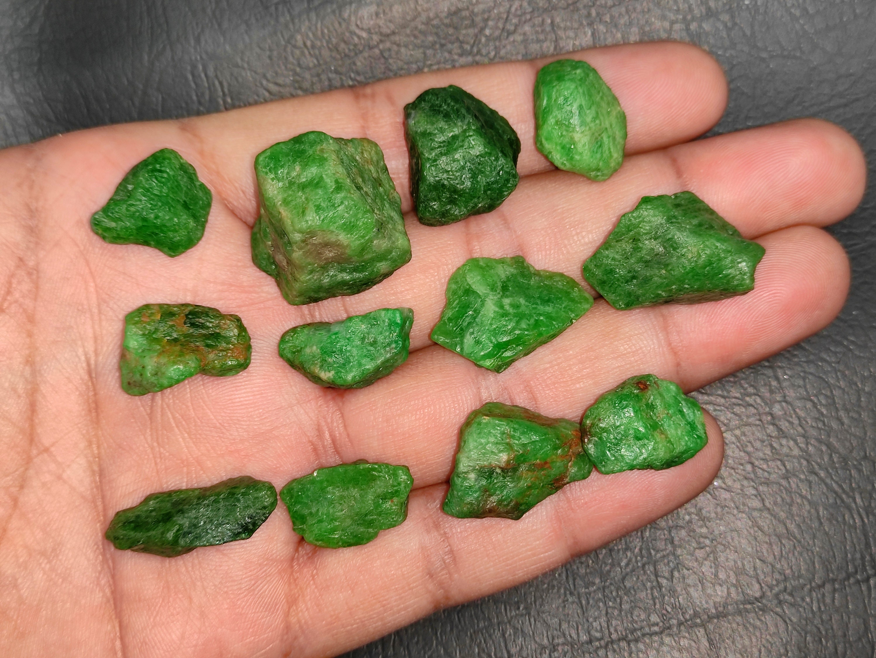 Tsavorite Garnet Rough