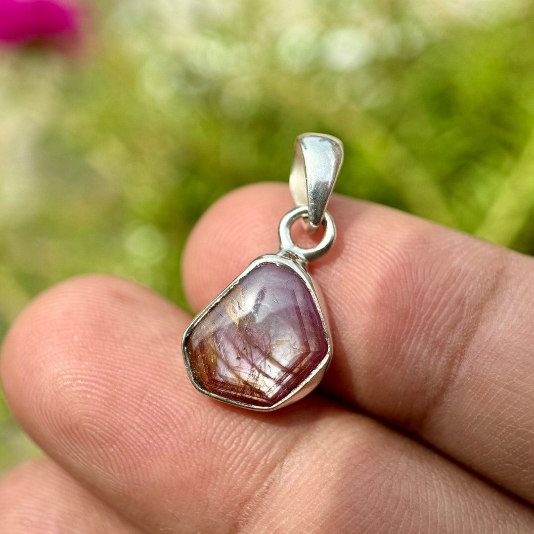 RUBY - Star Ruby Pendant - Natural Star Ruby Crystal - Flashy Star Ruby ...