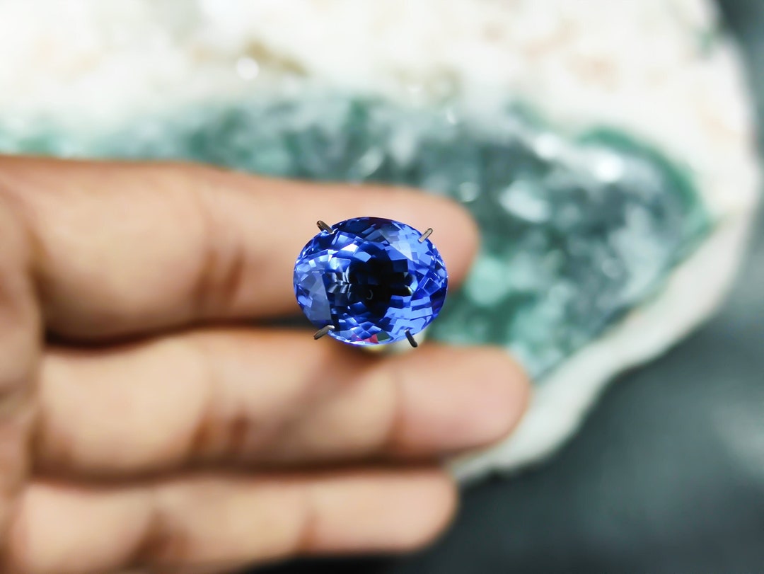 MAXIXE Blue BERYL - Natural Vvs Blue Beryl Faceted Gem - Certified Eye ...