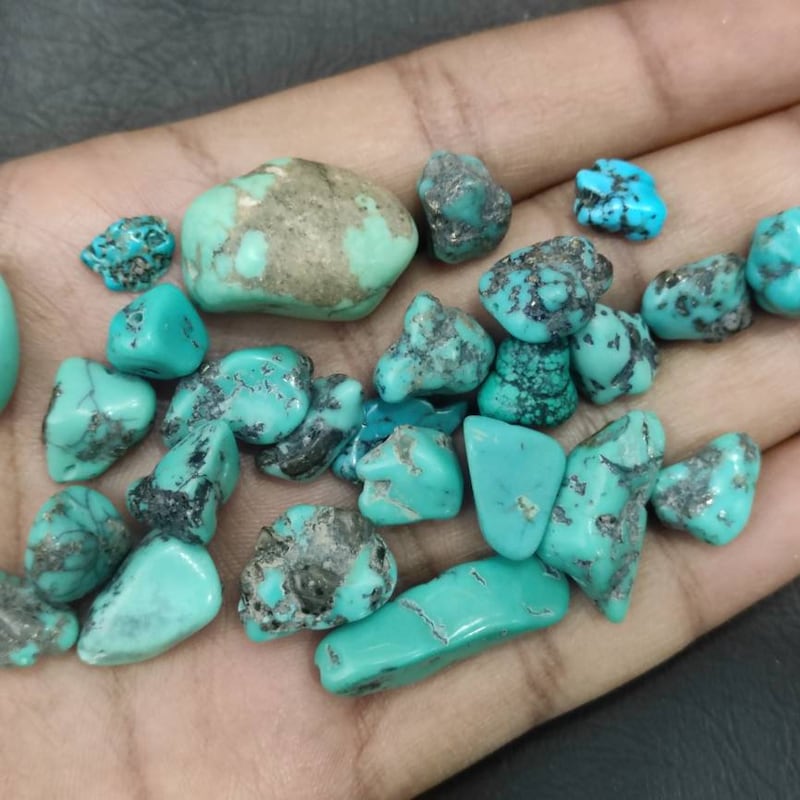 Turquoise Rough - Etsy