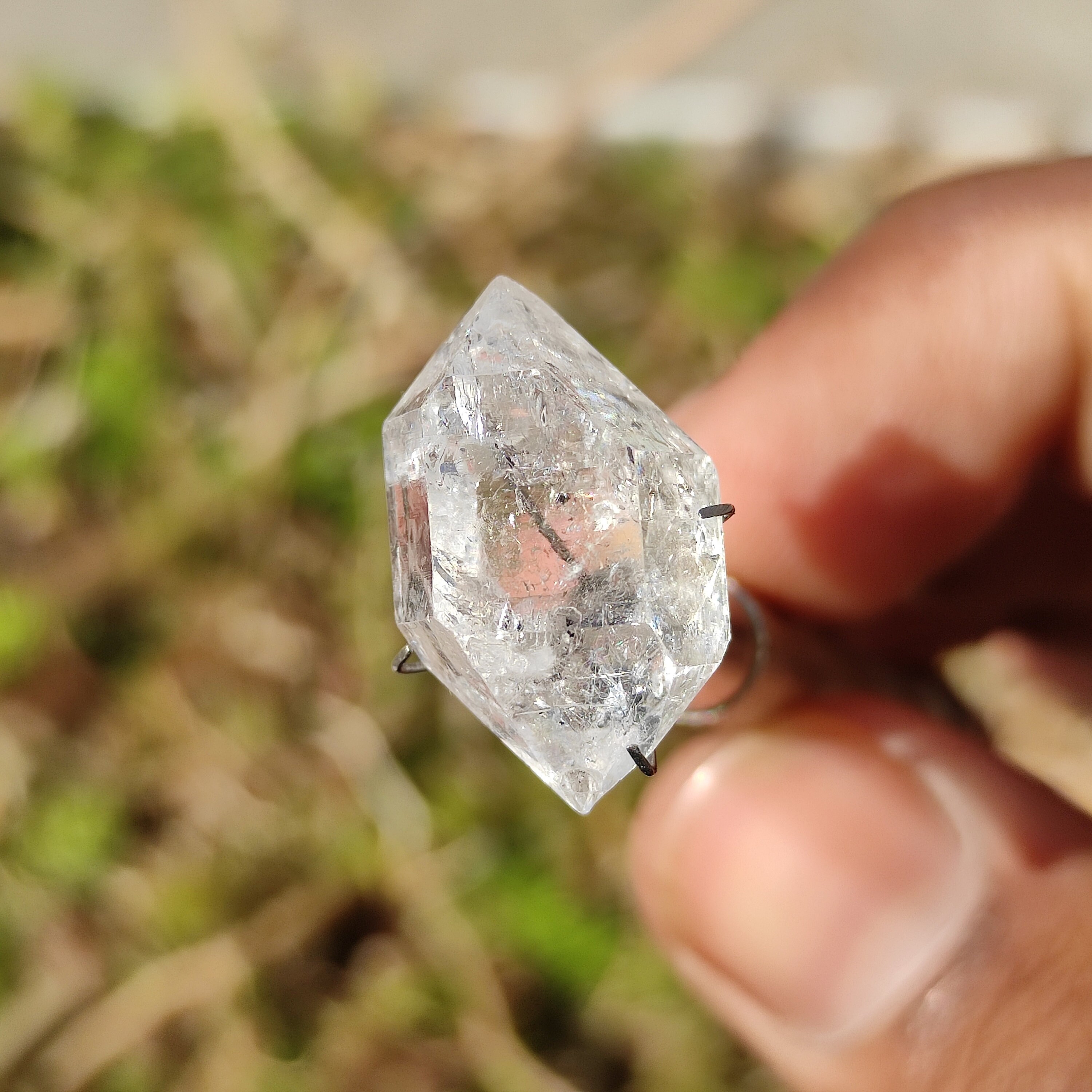 Herkimer Diamond Crystal Double Terminated Herkimer Diamond - Etsy