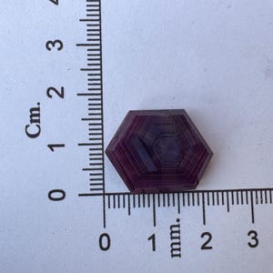 Trapiche RUBY - Flashy Star Ruby - Natural Star Ruby Crystal - Portal Ruby - Ruby - Corundum ...