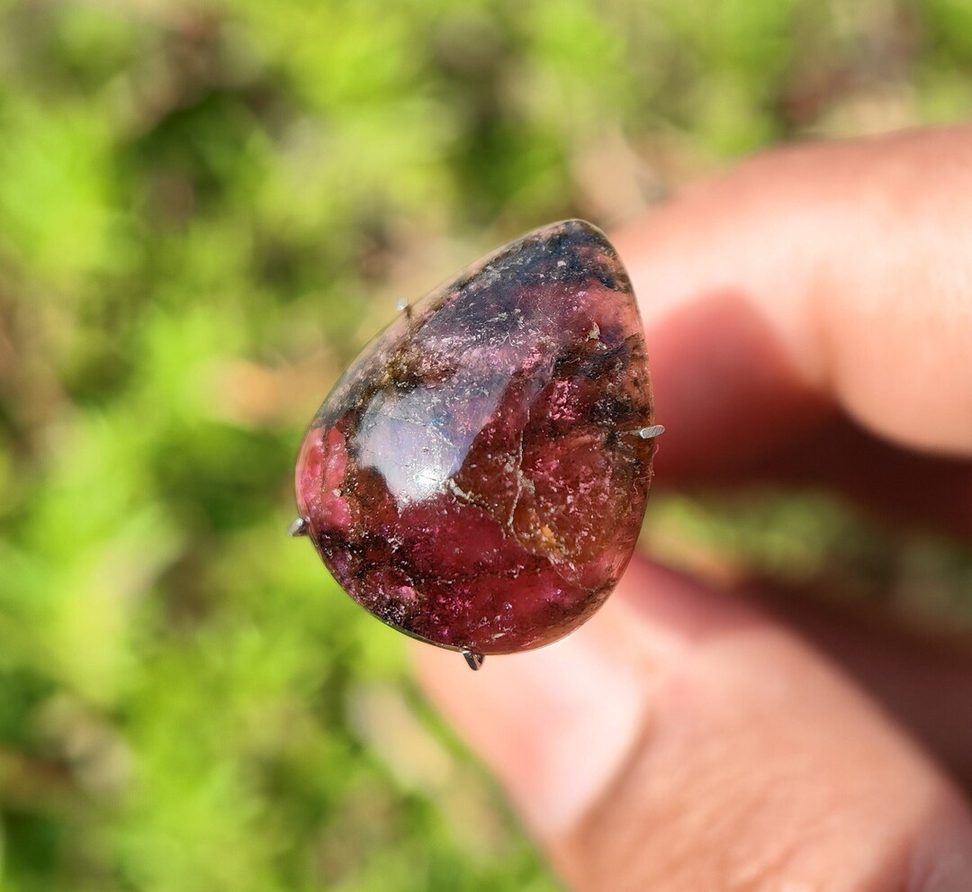 Buy TOURMALINE Cat's Eye Tourmaline Cabochon for Jewellery Making ...