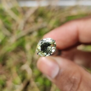 SILLIMANITE Faceted Crystal Fibrolite Bio Color Clean Sillimanite ...