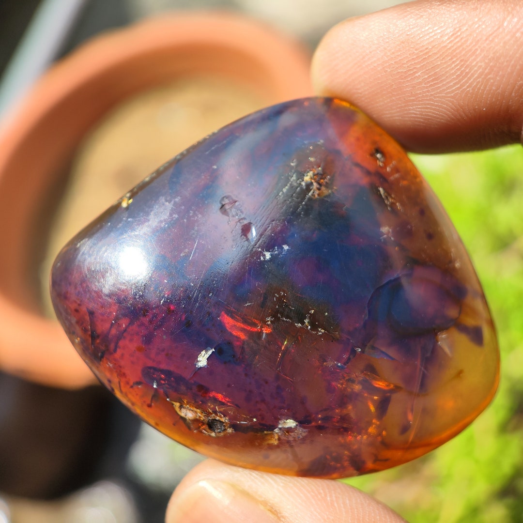 Natural AMBER (indonesian) Genuine Amber Wax Healing and Soothing Stone ...