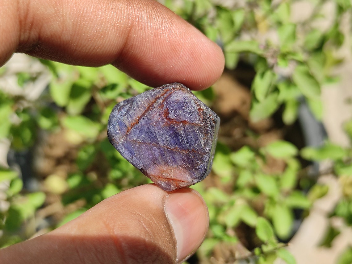 Corundum Sapphire rough crystal watermelon ruby sapphire | Etsy