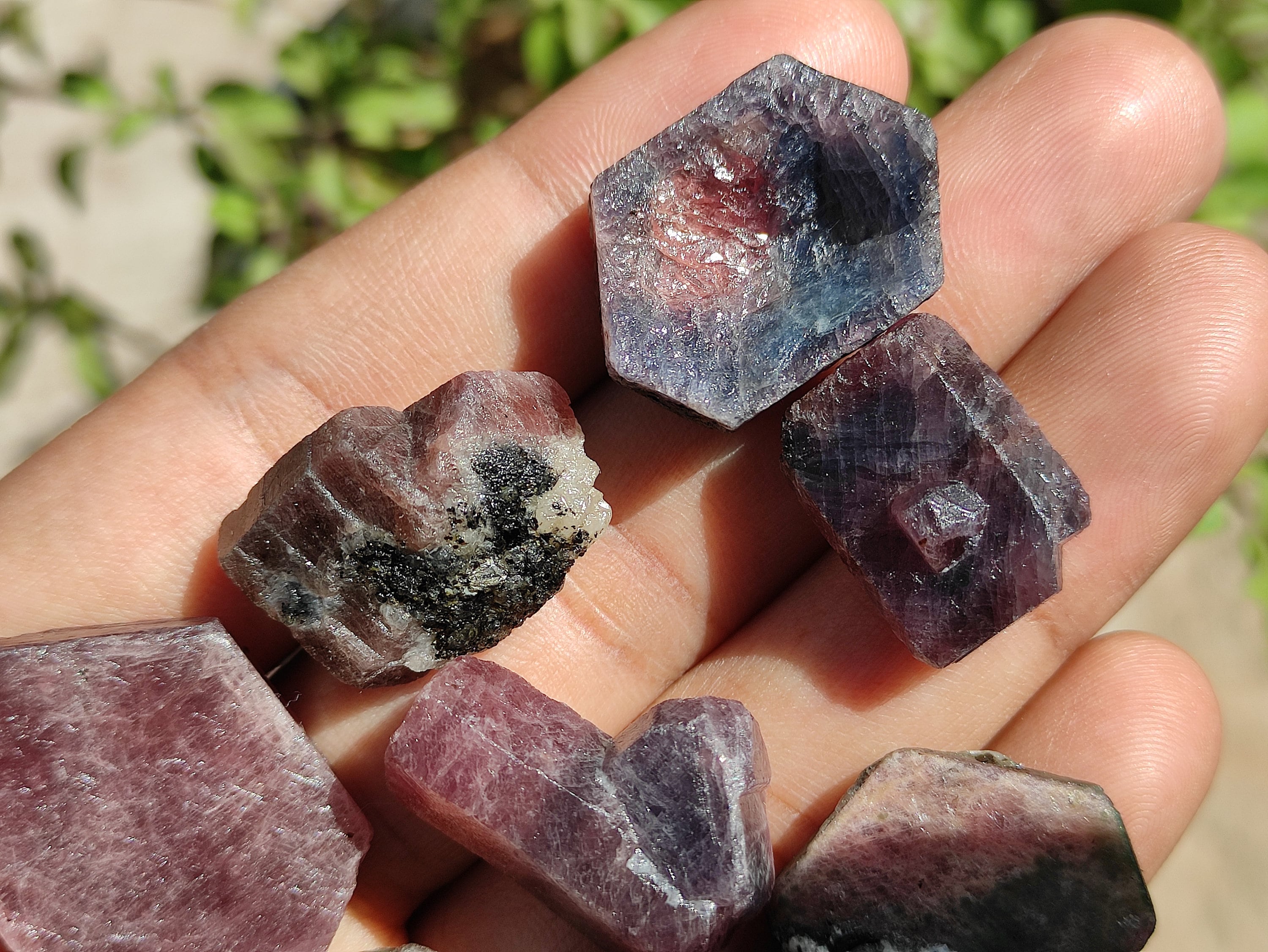 CORUNDUM SAPPHIRE Rough Sapphire Crystals From Madagascar - Etsy