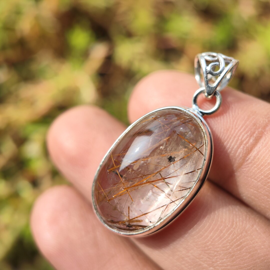 Quartz With Sagenitic Red Rutile From Brazil. Sagenite Rutile is the ...