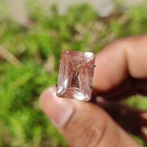 Quartz With Sagenitic Red Rutile From Brazil. Sagenite Rutile is the ...