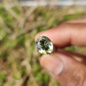 SILLIMANITE Faceted Crystal Fibrolite Bio Color Clean Sillimanite ...
