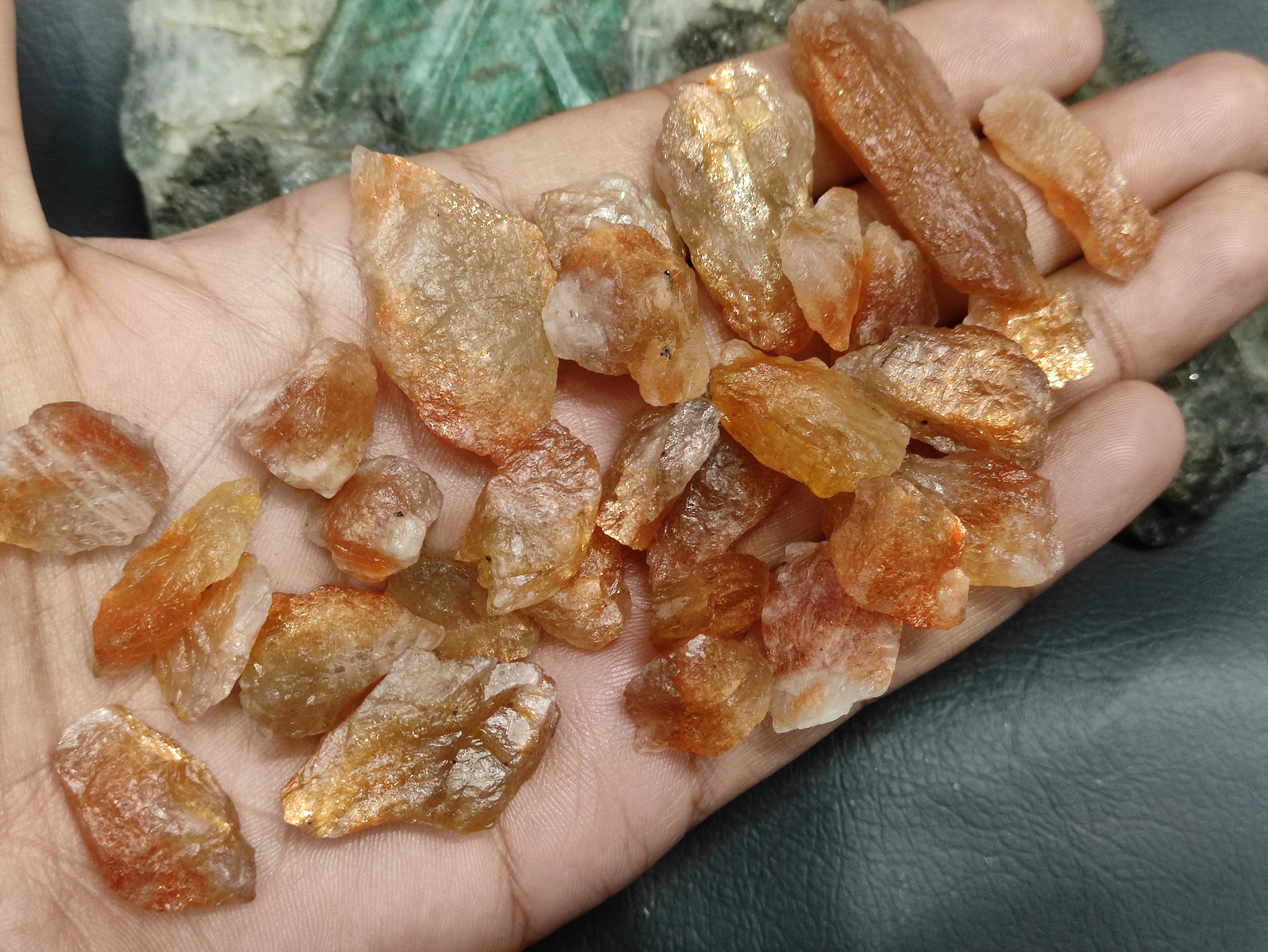 Sunstone Rough Stones From Karur Kangayam India Very Good - Etsy