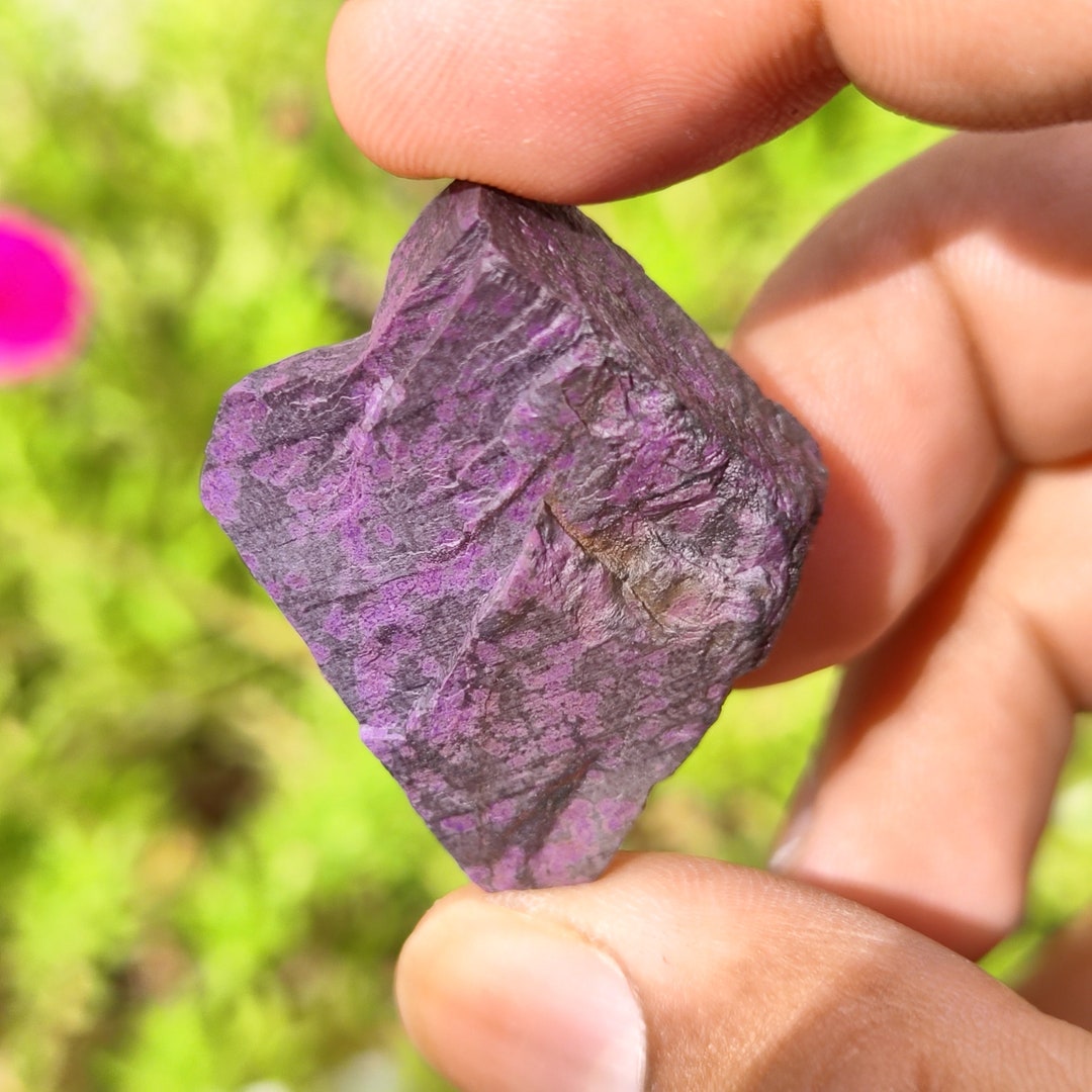 SUGILITE Raw Crystal Sugilite Crystal Stone Sugilite - Etsy