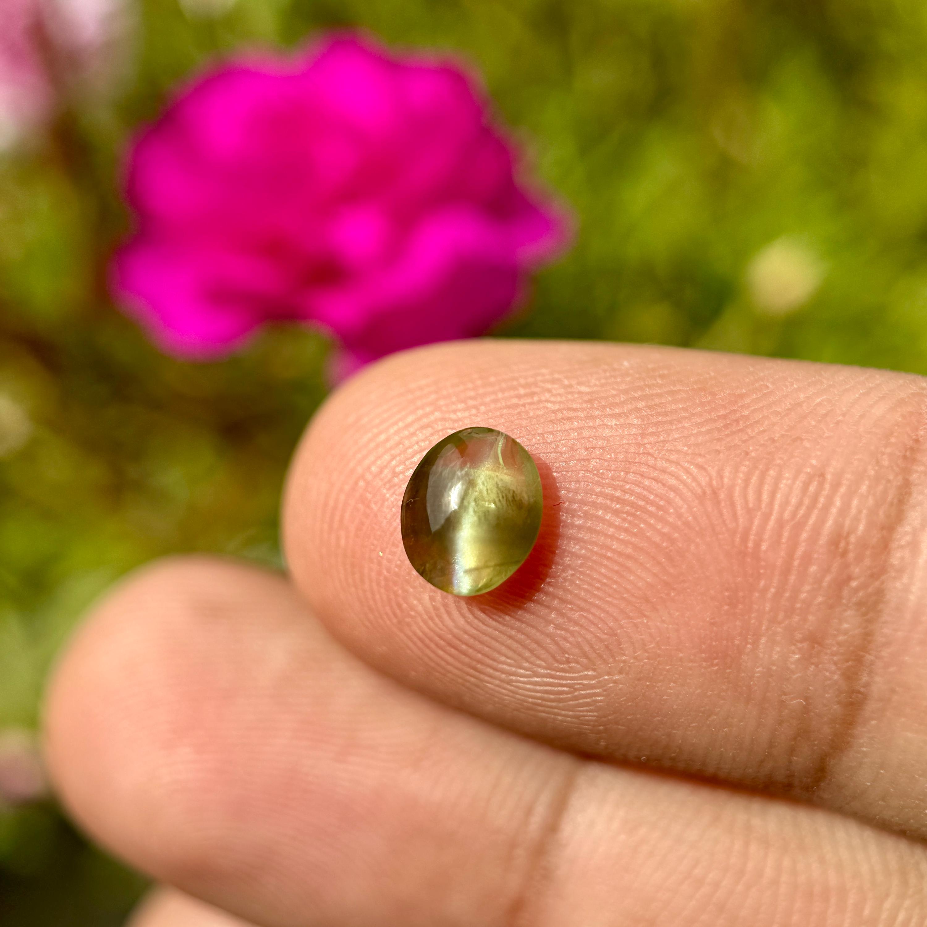 Chrysoberyl Cats Eye - Chrysoberyl Cabochon - Cymophane Cabochon ...