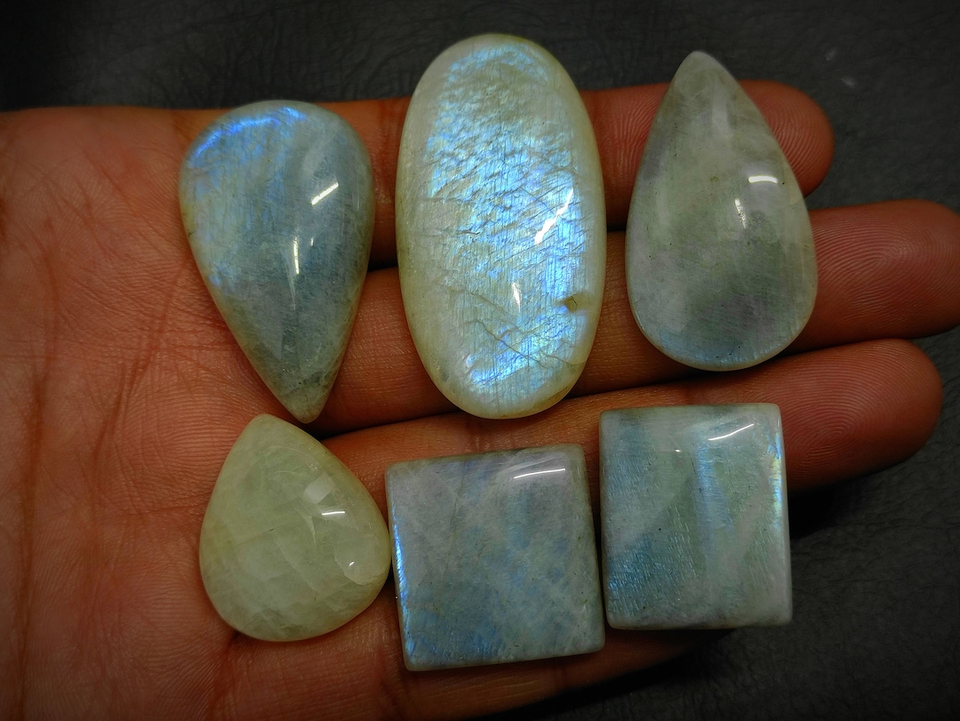 African Rainbow Moonstone Rainbow Moonstone Loose Cabochon Wholesale ...