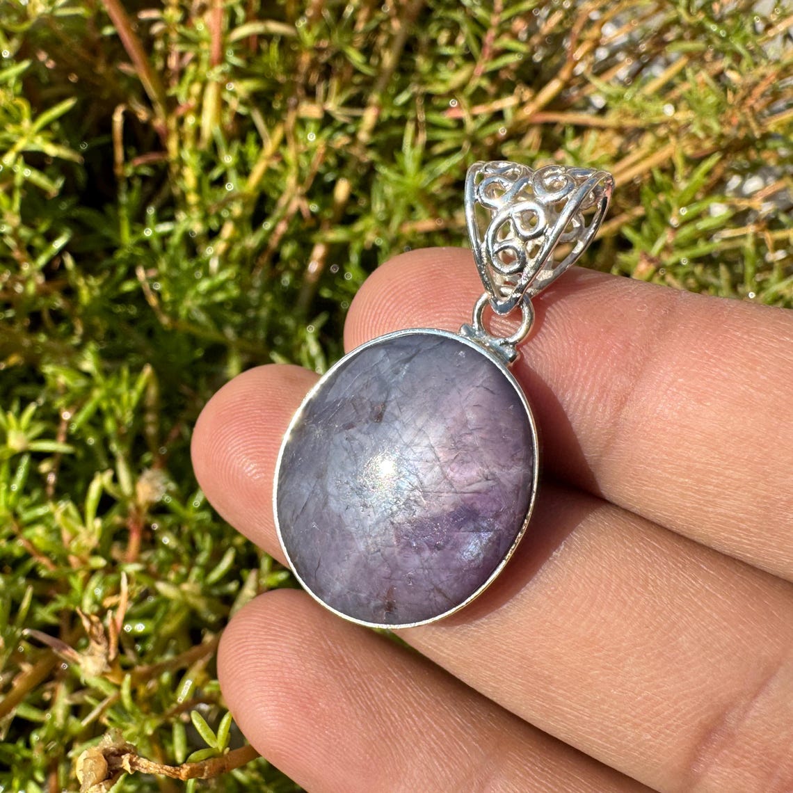 RUBY - Star Ruby Pendant - Natural Star Ruby Crystal - Flashy Star Ruby ...