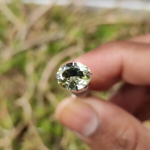 SILLIMANITE Faceted Crystal Fibrolite Bio Color Clean Sillimanite ...
