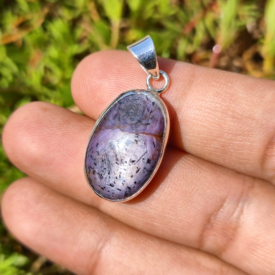 RUBY - Star Ruby Pendant - Natural Star Ruby Crystal - Flashy Star Ruby ...