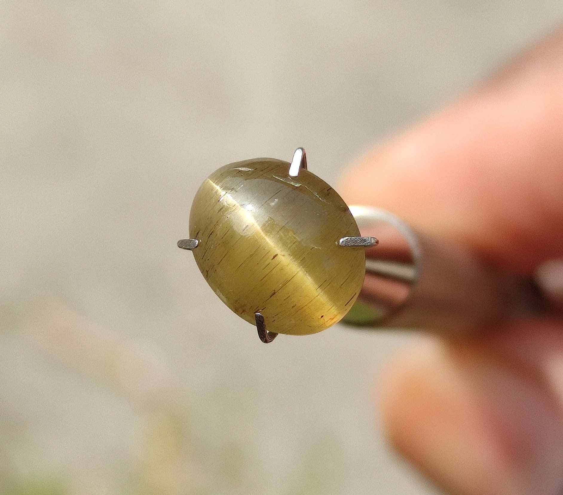 APATITE Cat's Eye Apatite Catseye Healing Crystals | Etsy