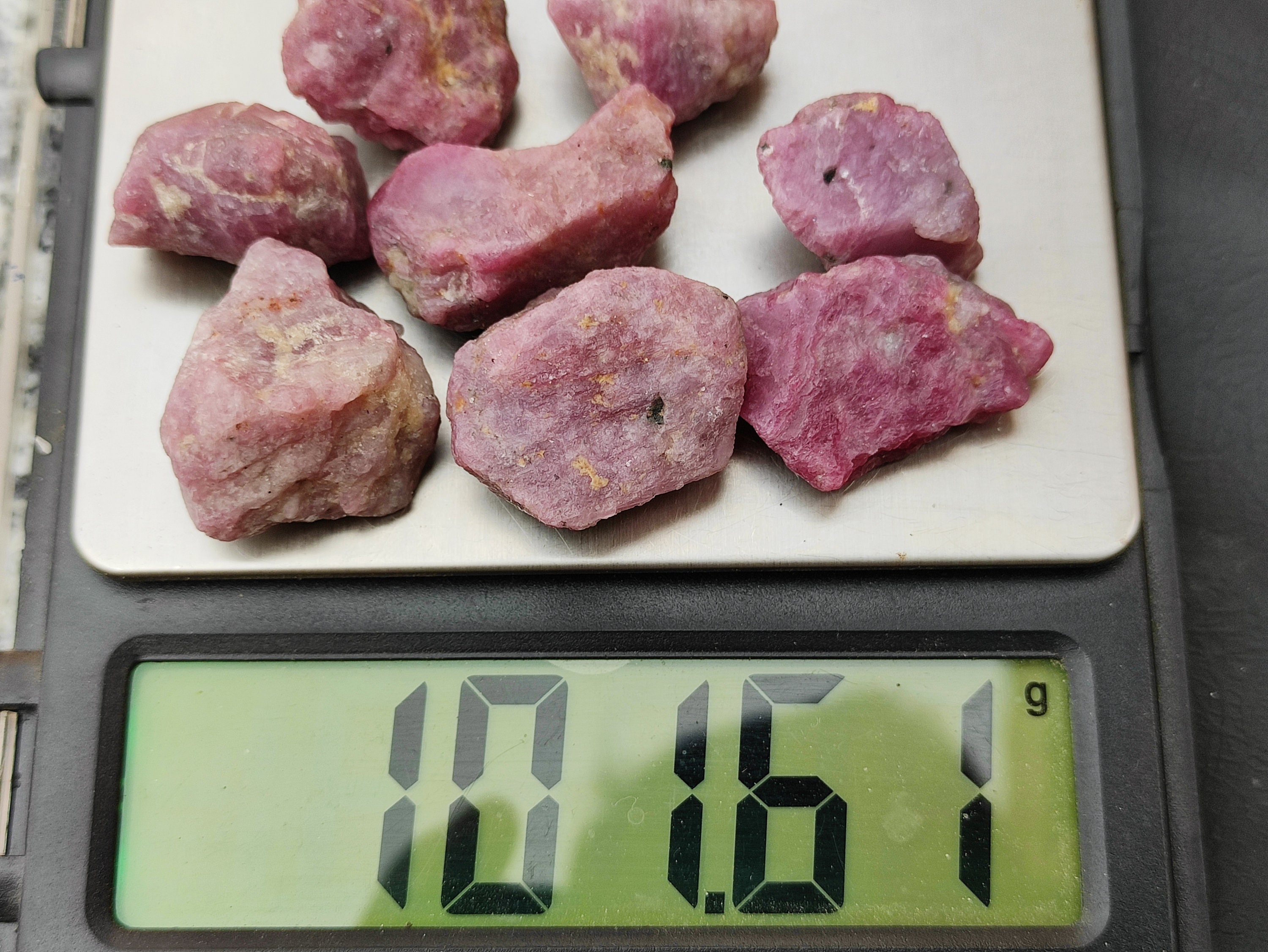 Pink Sapphire Crystals Rough Natural Raw Pink Sapphire | Etsy