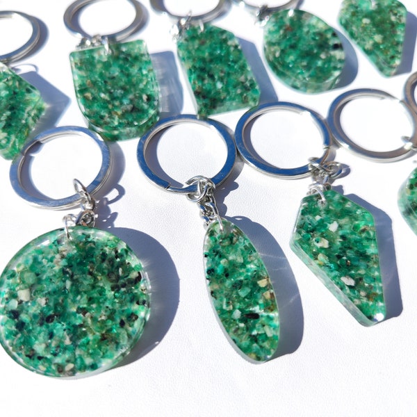 Crystal Keychain - Etsy