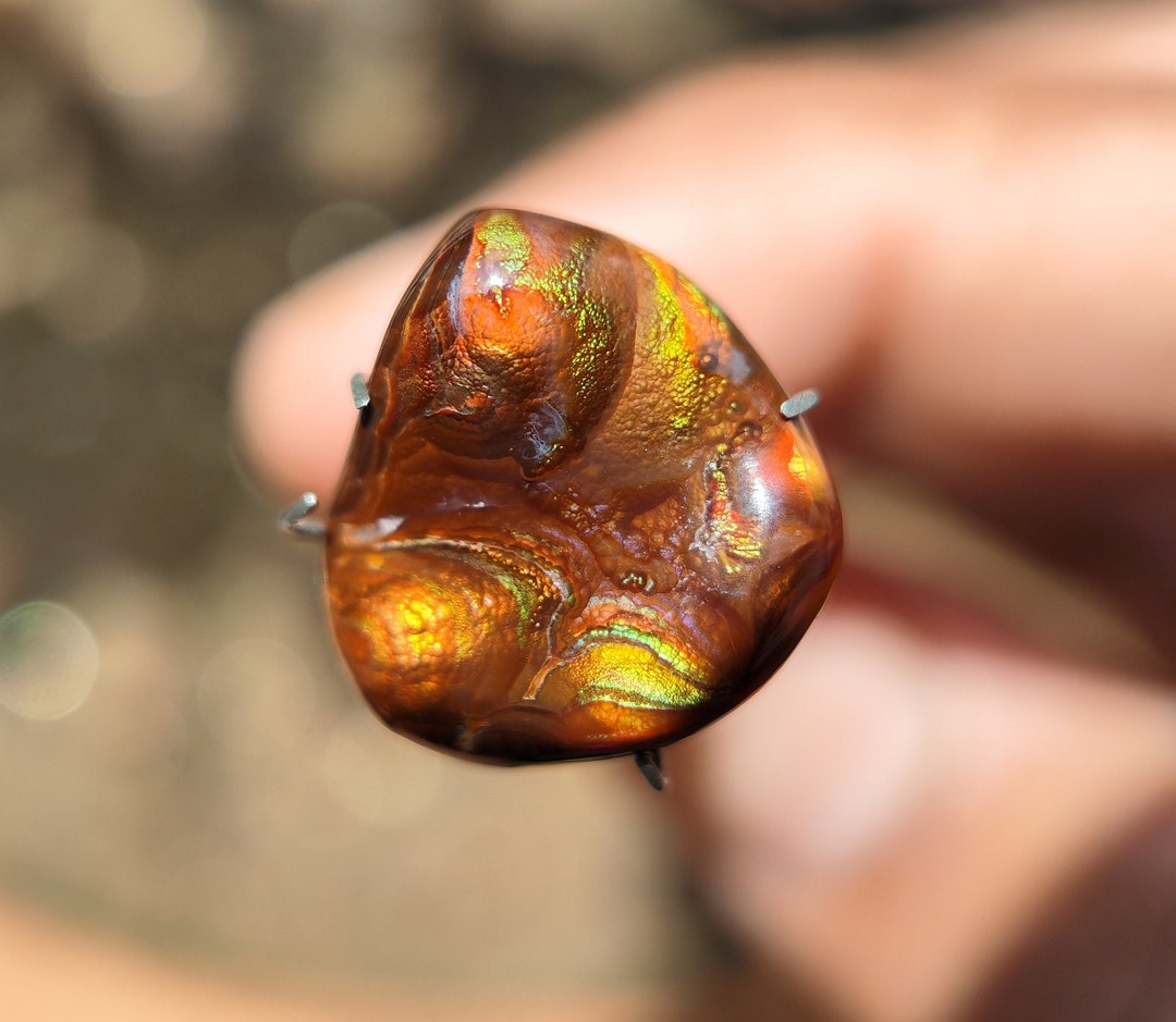 FIRE AGATE - Mexican Fire Agate Copper Fire Rare Fire Agate Loose Stone ...