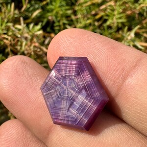 Trapiche RUBY - Flashy Star Ruby - Natural Star Ruby Crystal - Portal Ruby - Ruby - Corundum ...