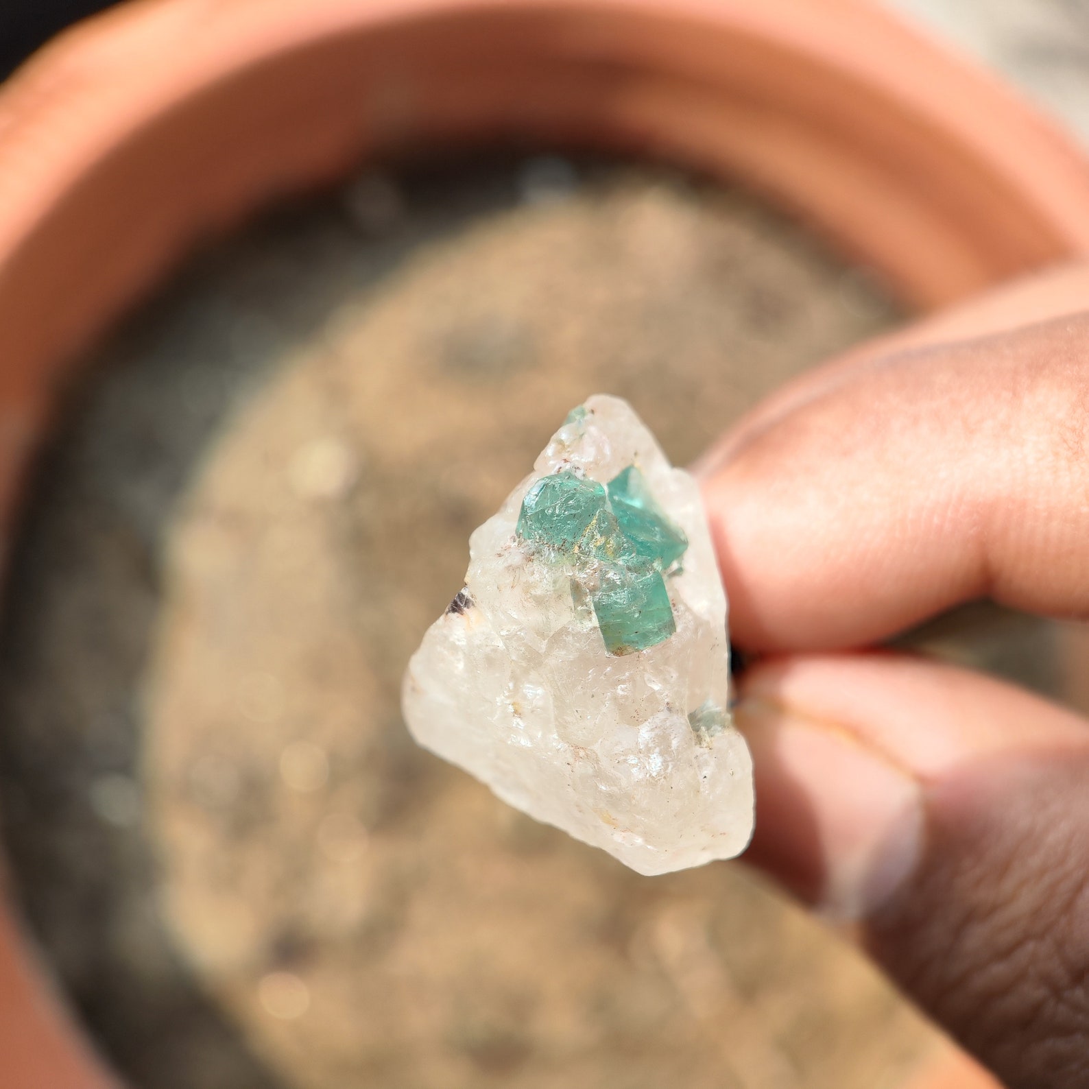 EMERALD in Crystal - Zambian Raw Emerald - Emerald in Matrix - Emerald ...