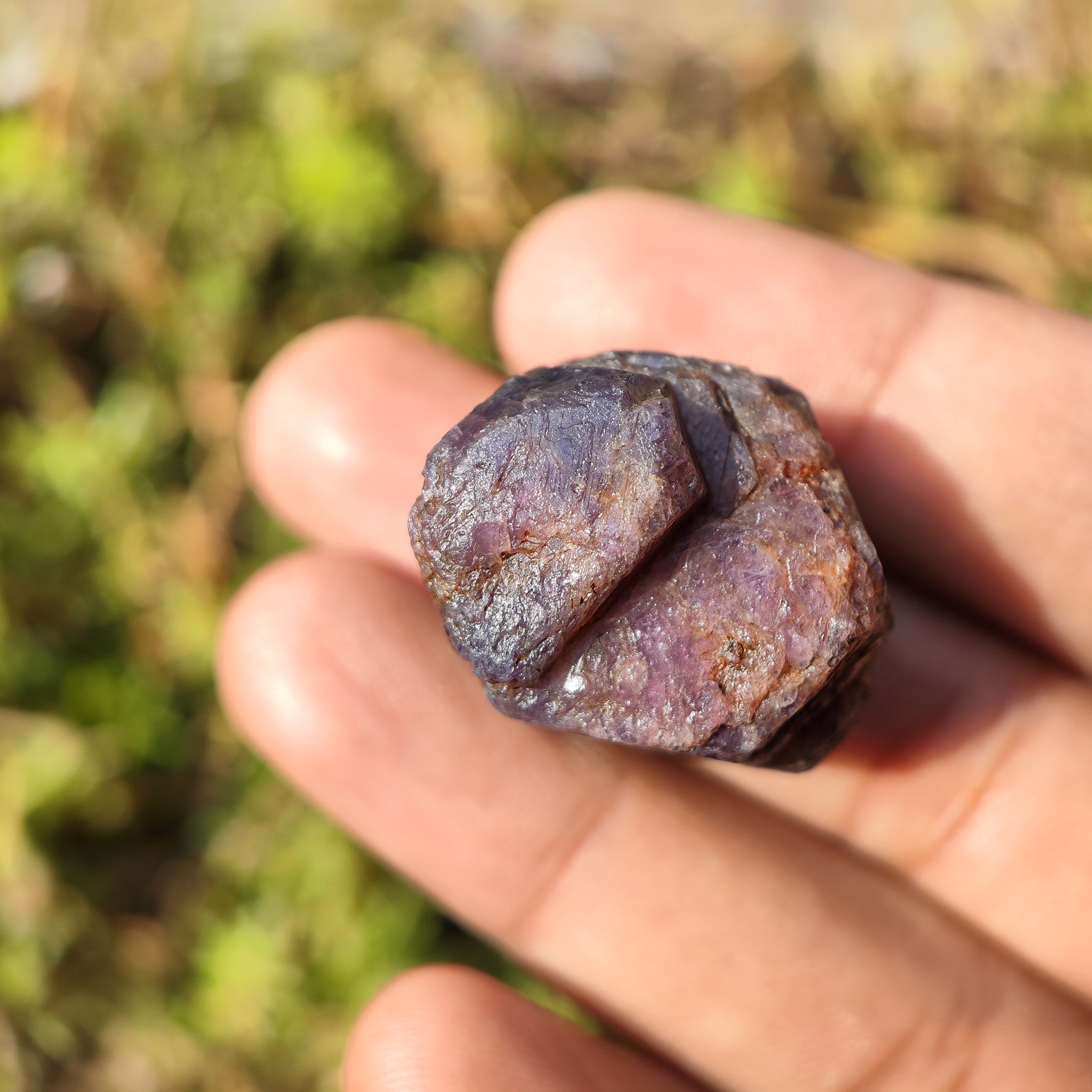 Corundum Sapphire Rough Crystal - Watermelon Ruby Sapphire Rough ...