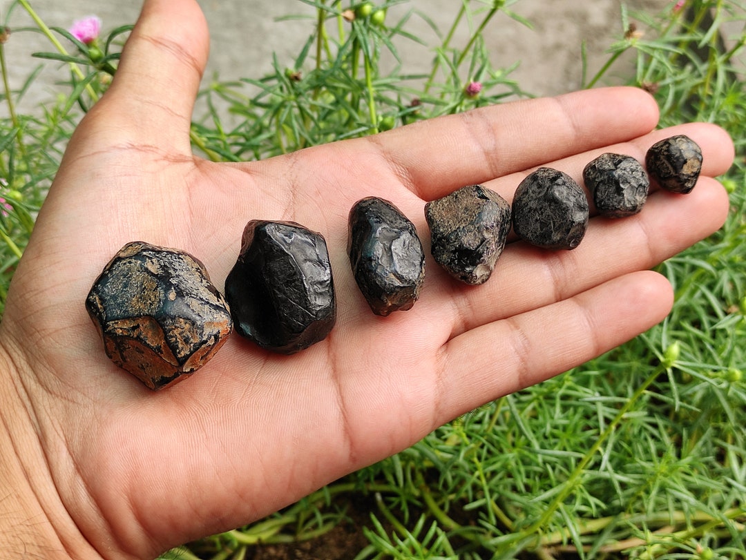 Apache Tears - Volcanic Black Obsidian - Rough Apache Tears- Raw Apache Tears - Healing Crystals ...