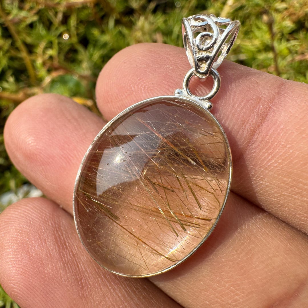 Quartz With Sagenitic Red Rutile From Brazil. Sagenite Rutile is the ...