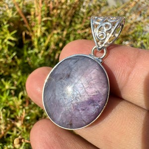 RUBY - Star Ruby Pendant - Natural Star Ruby Crystal - Flashy Star Ruby - Star Ruby - Corundum ...