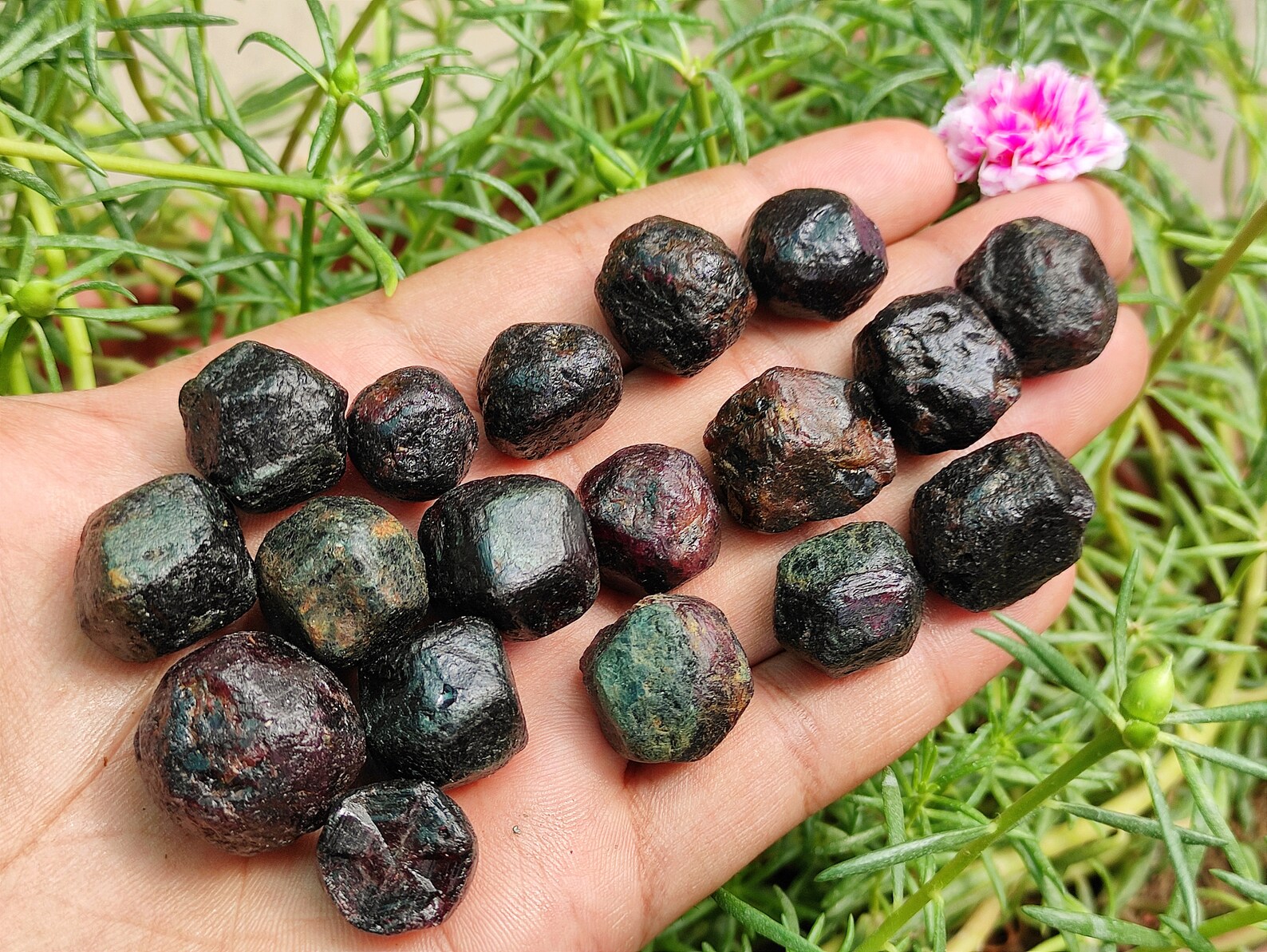 Raw Garnet Chunks Red Garnet Stone Raw Garnet Loose Stone - Etsy