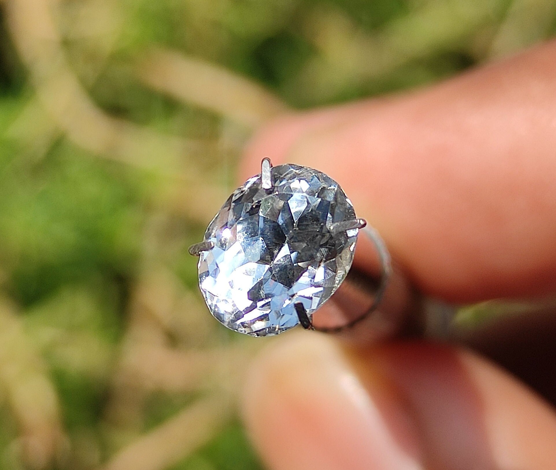 SILLIMANITE Faceted Crystal Fibrolite Bio Color Clean - Etsy