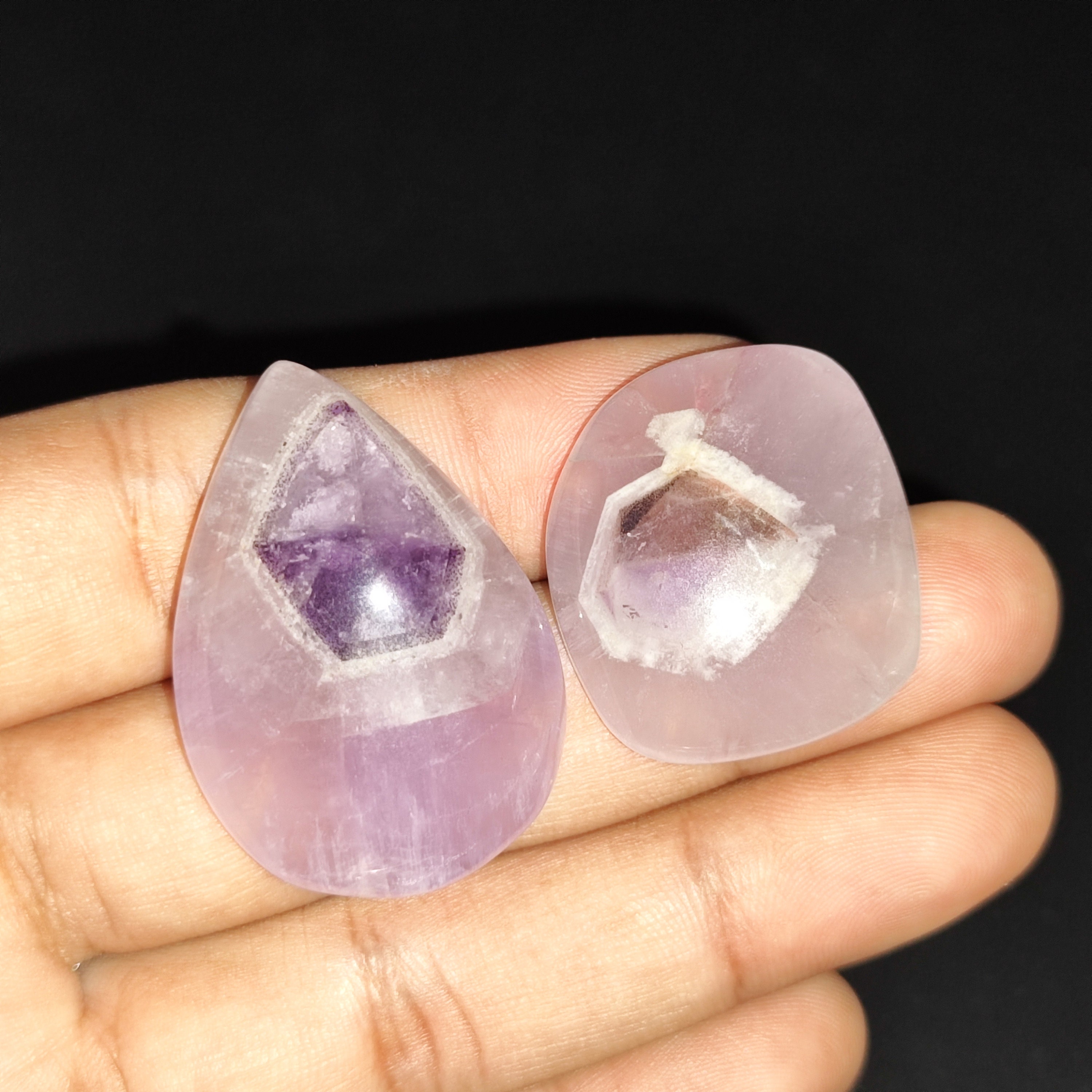 Red Phantom Amethyst Portal Amethyst Pyramid Portal in - Etsy