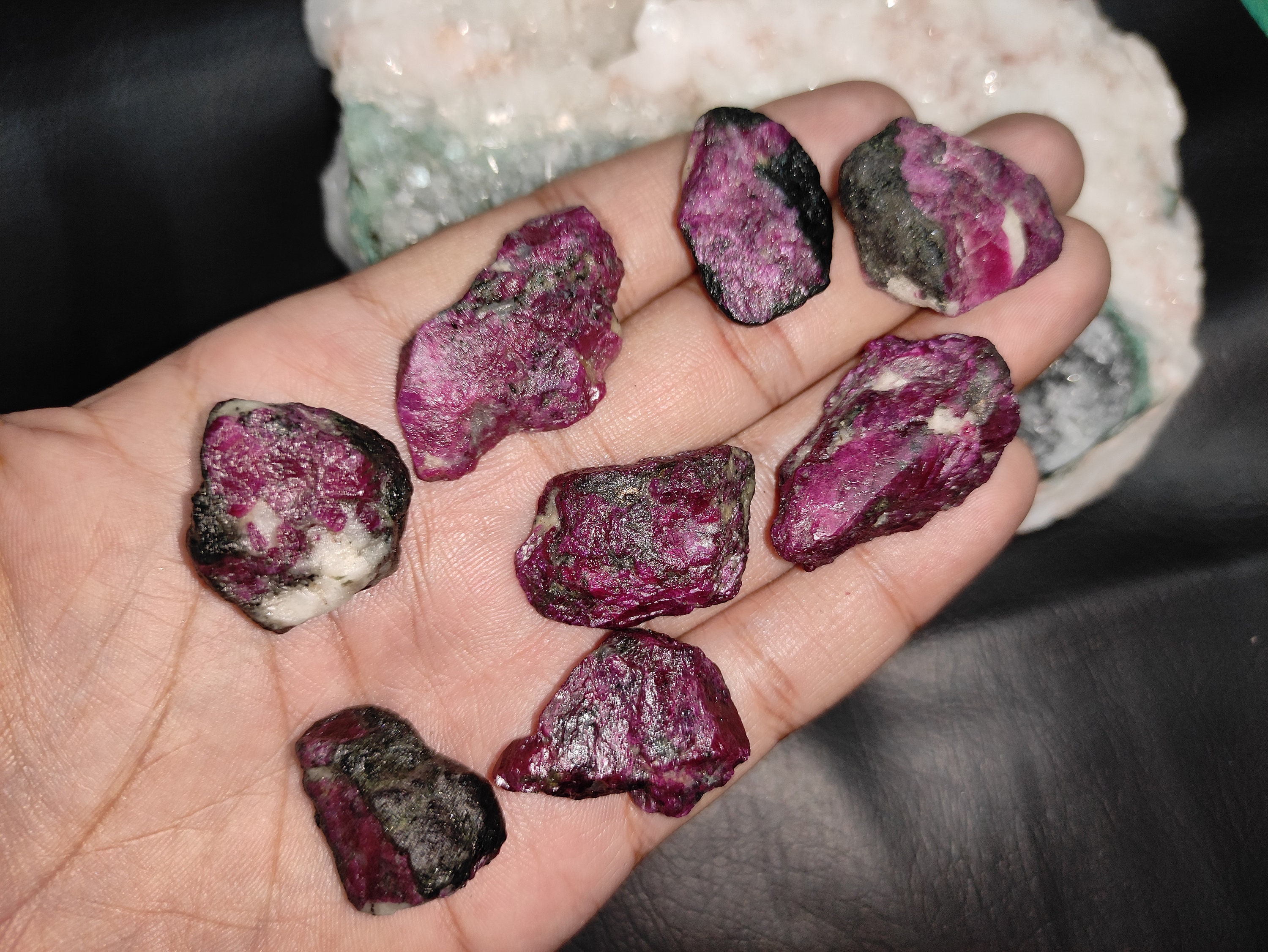 Ruby Tourmaline Crystal Pink Tourmaline Rough Crystal Earth - Etsy