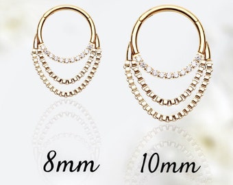 Clear Septum Ring - Etsy