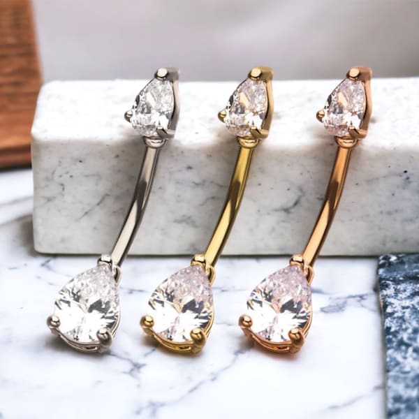 Simple Belly Button Rings - Etsy