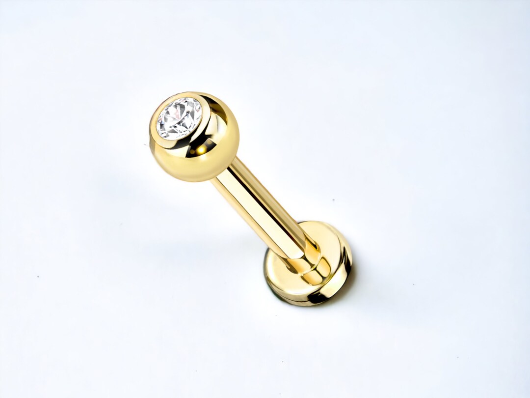 Implant Grade Titanium Flat Back Labret Monroe Conch Daith - Etsy