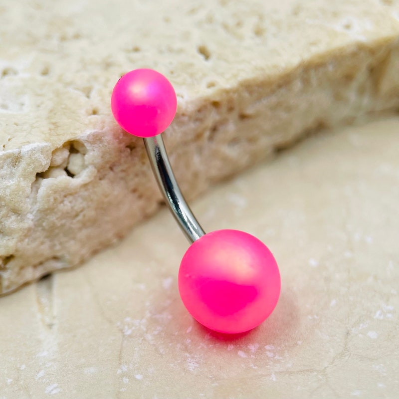 Hot Pink Button - Etsy