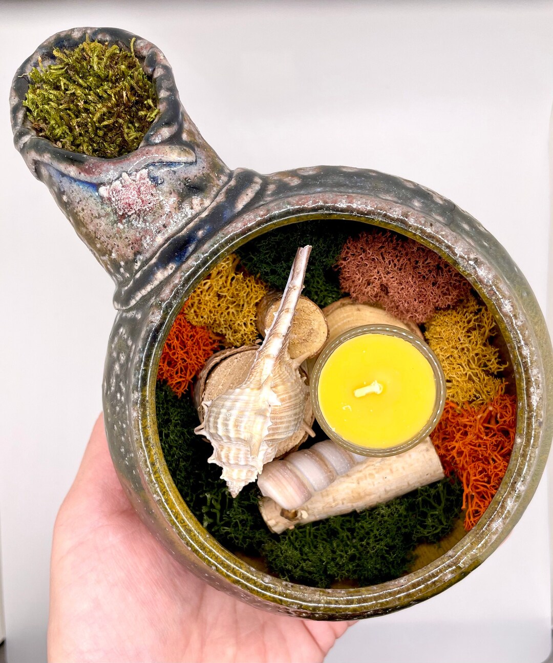 Sacred Garden Meditation Bowl With Natural Materials, Perfect Tool ...