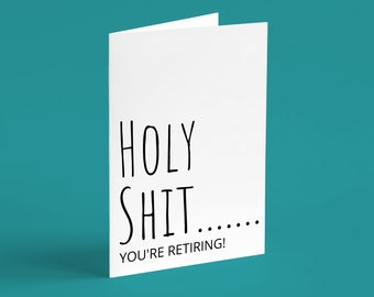 Holy Shit....you Graduated Funny Greeting Card With Envelope - Etsy